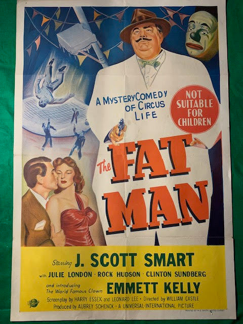 MOVIE POSTER AUSTRALIAN ONE SHEET - "THE FAT MAN " - 1951 – Collectors ...
