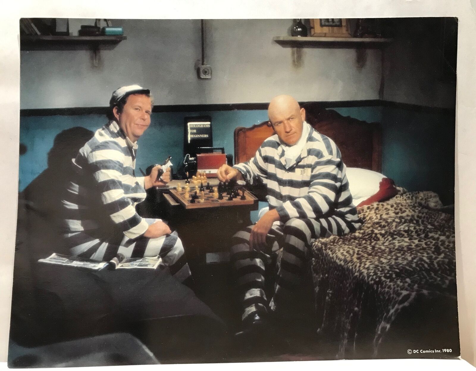 ORIGINAL MOVIE STILLS - SUPERMAN ll - Lex Luthor & Otis in prison ...
