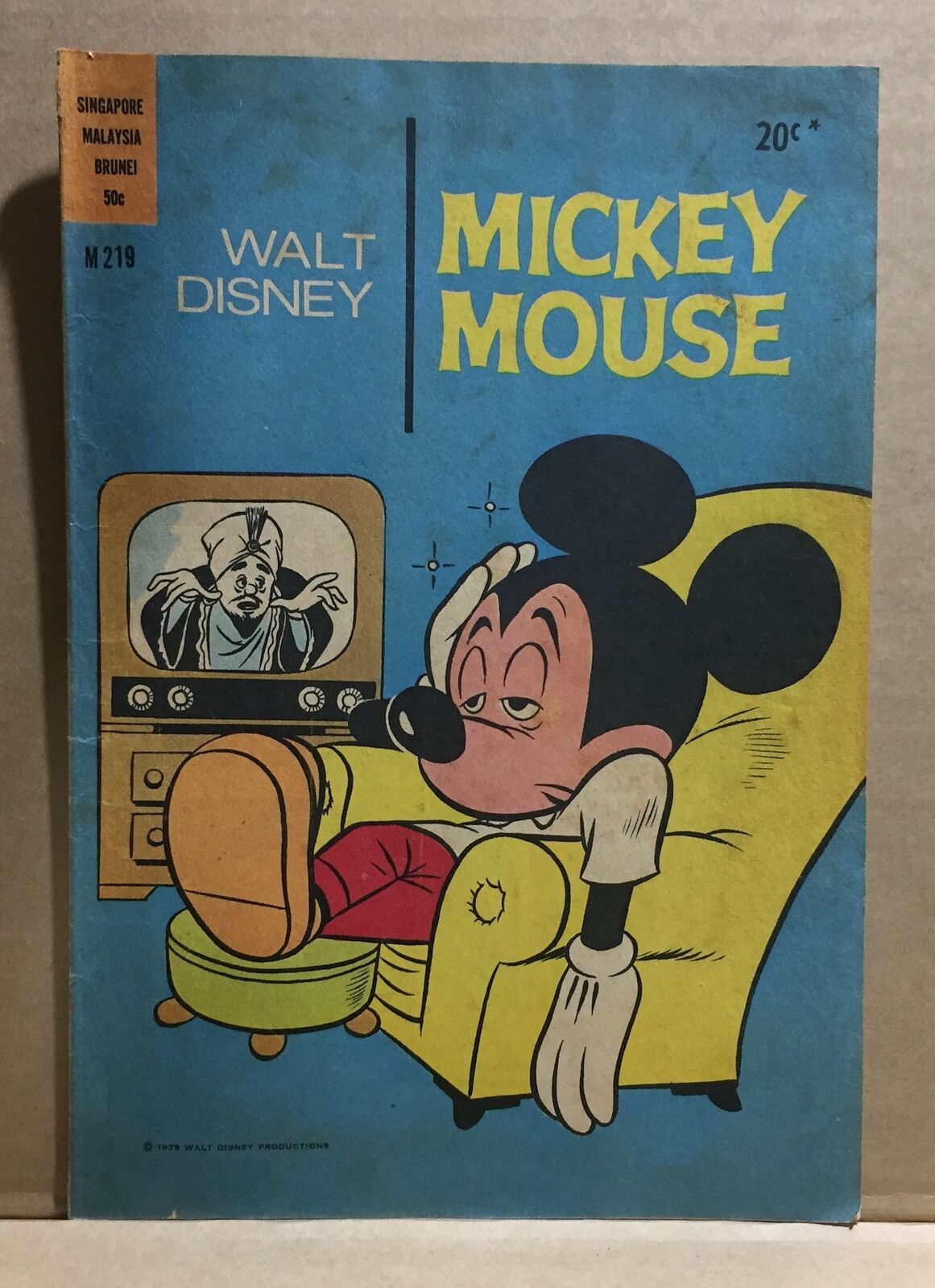 WALT DISNEY COMIC BOOK - MICKEY MOUSE M219 australian – Collectors paradise