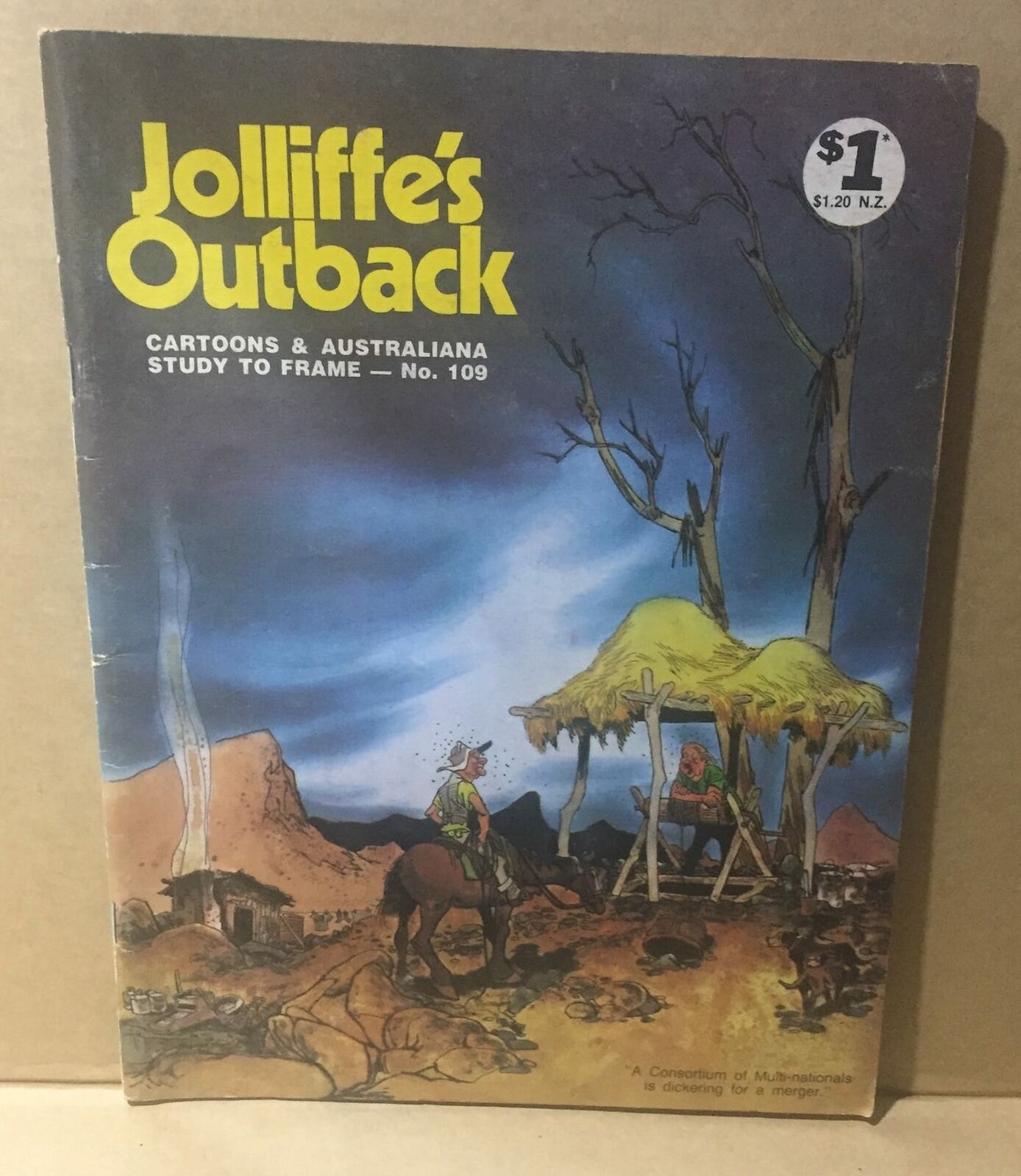 BOOK - JOLLIFFE'S OUTBACK CARTOON AUSTRALIANA 109 – Collectors paradise